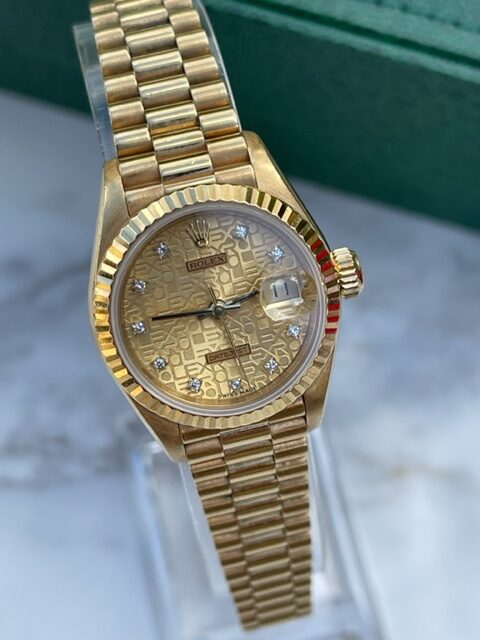 ROLEX LADIES DATEJUST 69178 FULL SET - Watchstock UK - Pre owned Rolex ...