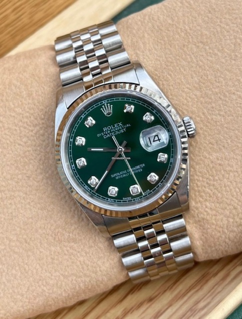 DATEJUST STEEL 36MM - Watchstock UK - Pre owned Rolex Specialists